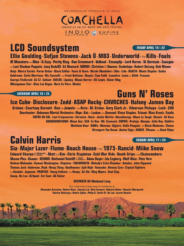 LineUp completo Coachella 2016 – HOUSE ANDUJAR