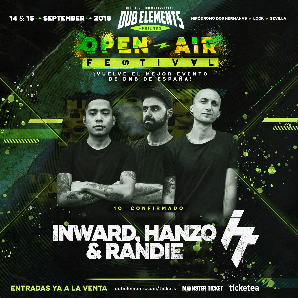Inward, Hanzo & Randie: más talento para Dub Elements & Friends Open ...