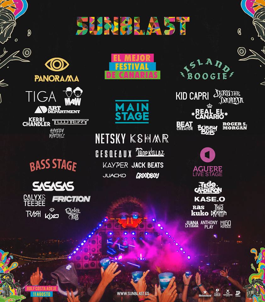Cartel completo Sunblast 2018 – HOUSE ANDUJAR
