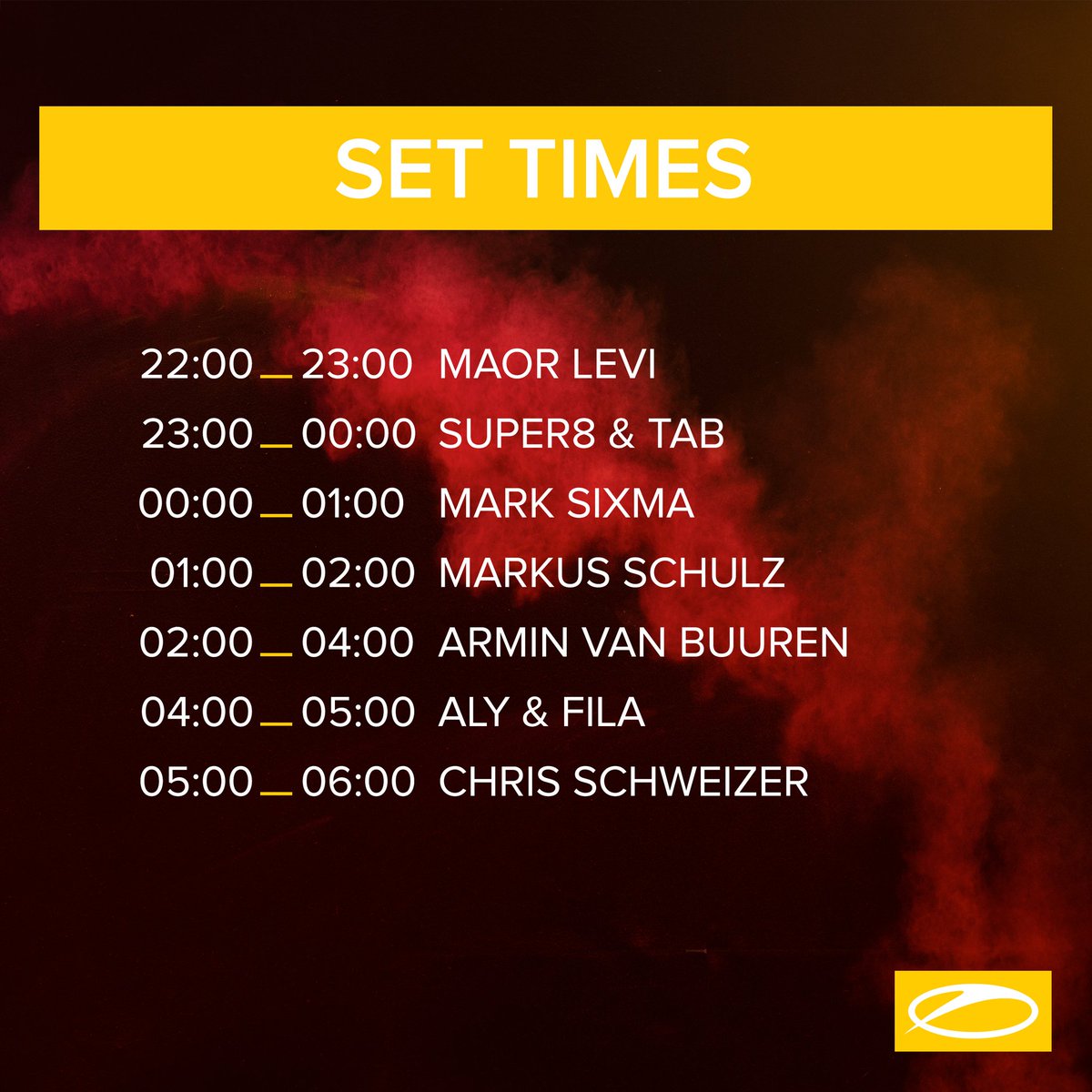 Horarios ASOT 900 Spain – HOUSE ANDUJAR