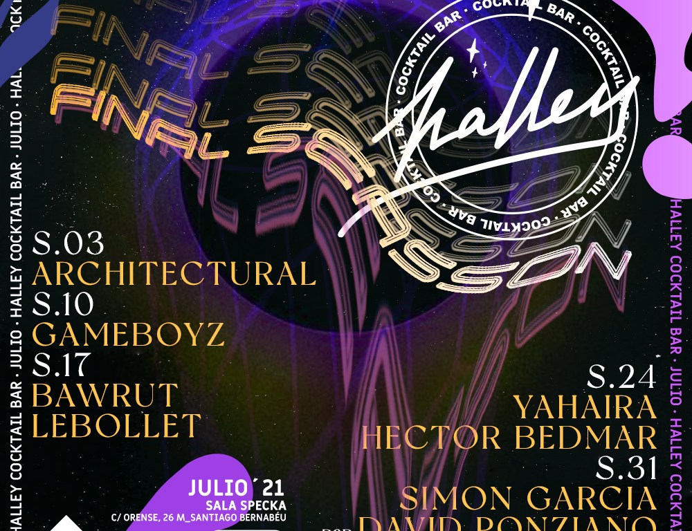 Halley Club presenta su programación para el mes de julio – HOUSE ANDUJAR