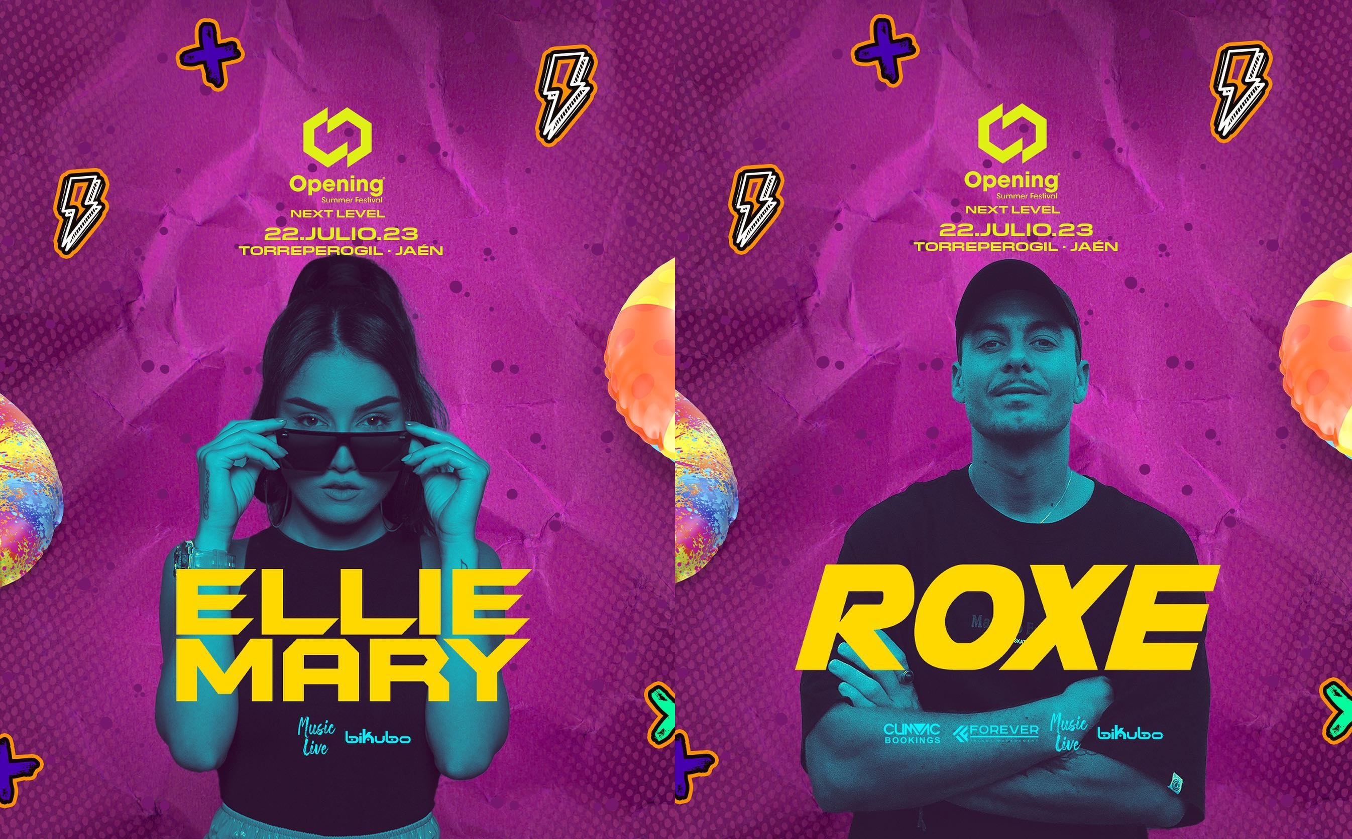 Ellie Mary y Roxe debutarán este verano en Opening Summer Festival – HOUSE ANDUJAR