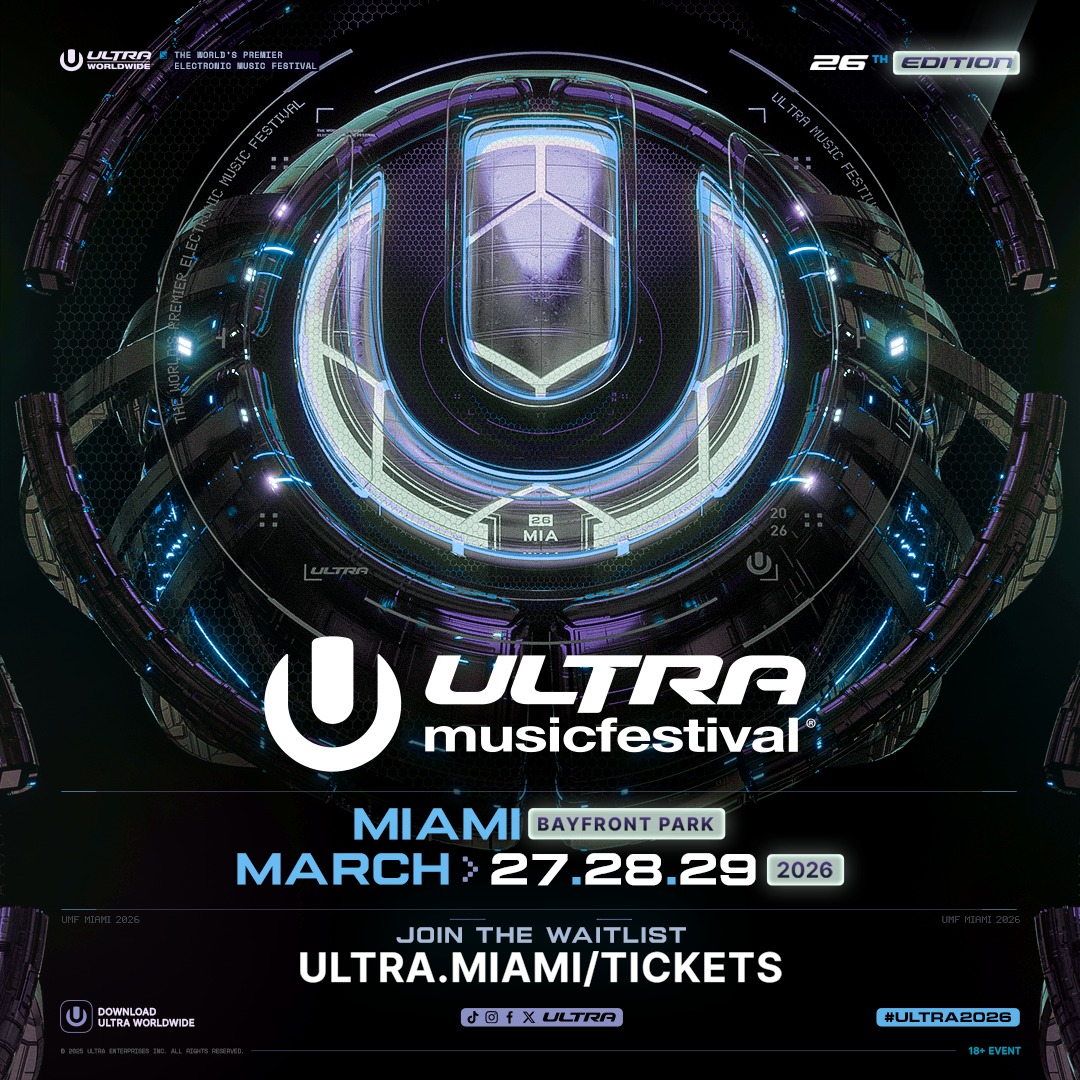 Ya hay horarios para ULTRA MIAMI 2025 – HOUSE ANDUJAR