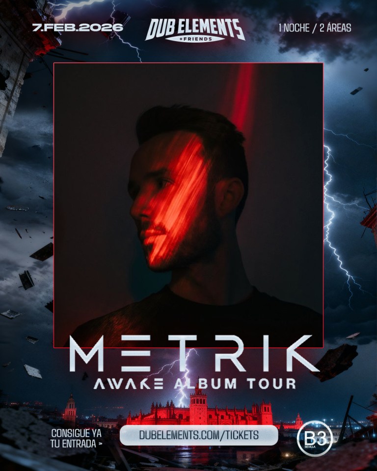 METRIK inaugura el cartel del 9º Aniversario de Dub Elements & Friends – HOUSE ANDUJAR